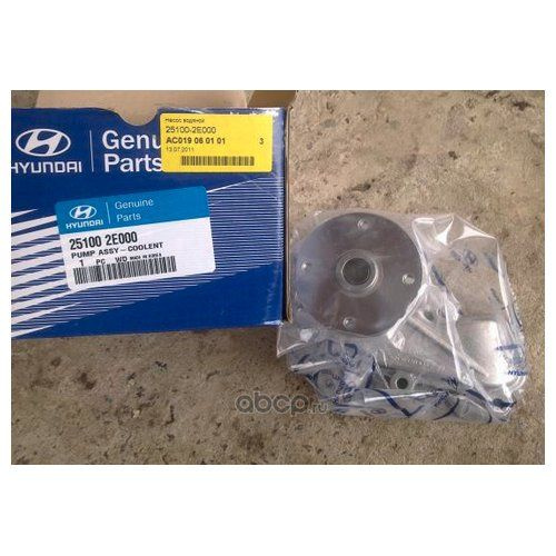 Водяной насос Hyundai-Kia 251002e000 - Hyundai-KIA арт. 251002E000 ...