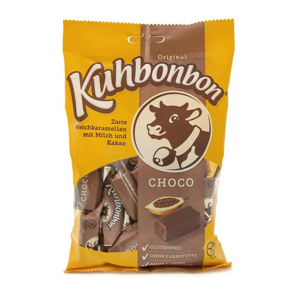 Kuhbonbon Сливочная карамель Коровка "Choco" шоколадная, 200г - купить ...