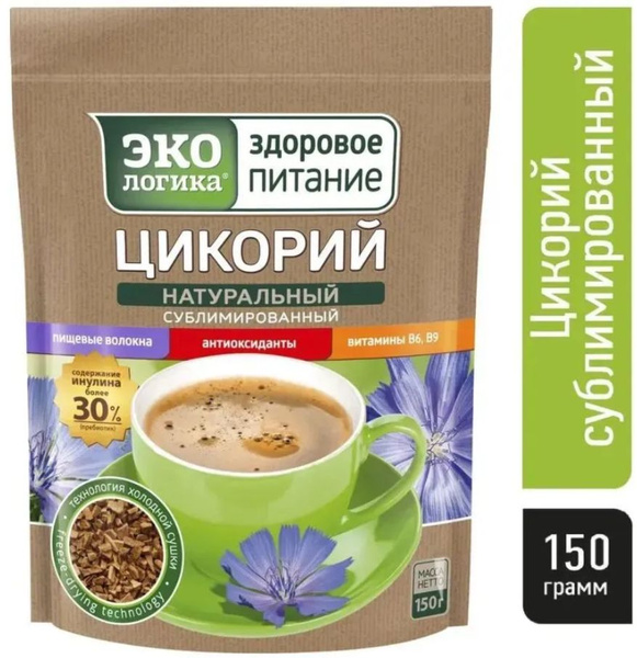 Цикорий растворимый Экологика натуральный сублимированный с инулином ...