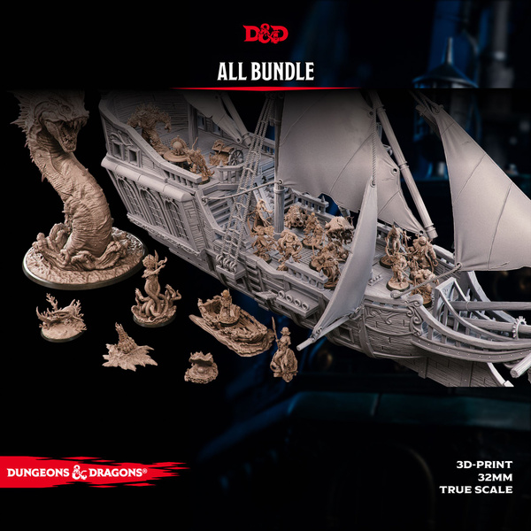 Набор миниатюр ДнД / DnD / Dungeons & Dragons Весь набор Envious ...