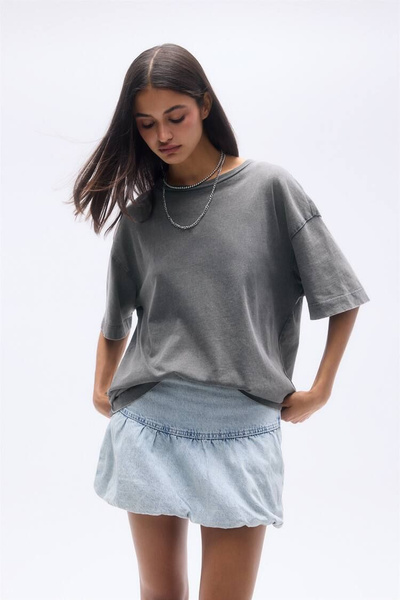 Футболка Pull&Bear, размер 46, 48, цвет разноцветный, хлопок 100% - купить по выгодной цене в ...