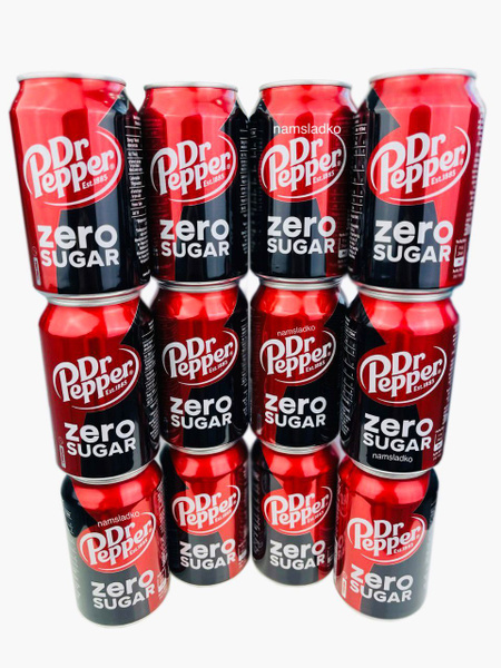 Газированный напиток Dr Pepper Zero 330 мл * 12 шт, Европа. - купить с доставкой по выгодным ...