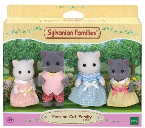 Игровой набор Sylvanian Families - Persian Cat Family - Семья ...