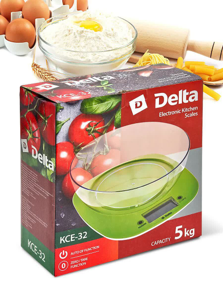Весы кухонные электронные DELTA KCE-32 купить на OZON по низкой цене (1546974732)