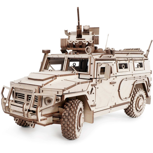 Конструктор деревянный Бронавтомобиль "Лигер" - Lemmo-Toys - купить с ...