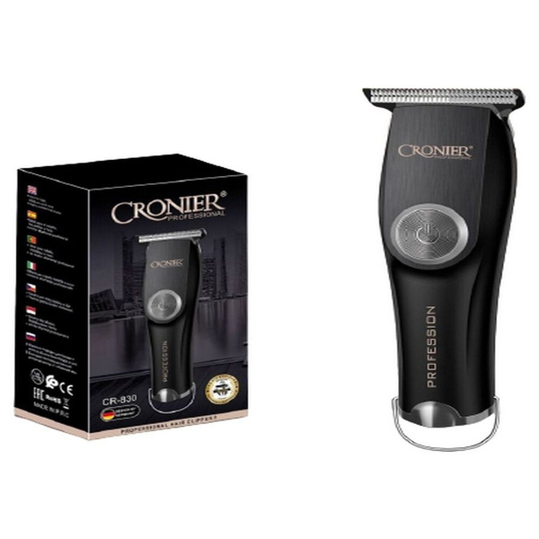Машинка для стрижки волос CR-830 Триммер, черный - купить по выгодным ценам в интернет-магазине ...