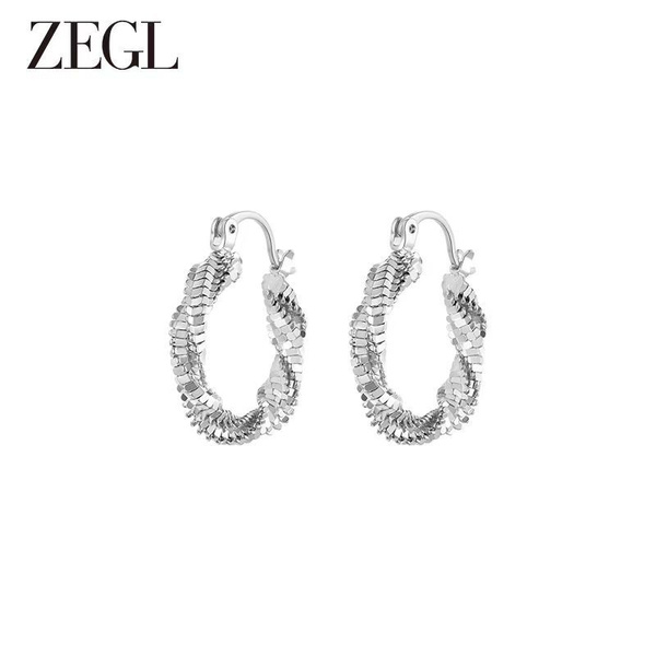 ZEGL Official Store Серьги каффы - купить с доставкой по выгодным ценам ...