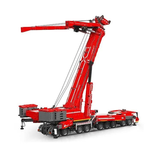 Конструктор Mould King 17008 Кран Ultimate Liebherr LTM 11200 красный ...