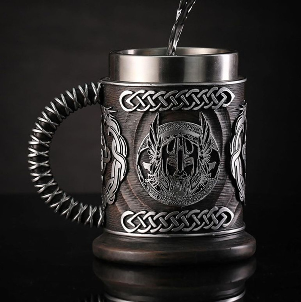 Кружка aoju "Бог войны Один", 600 мл - купить по доступным ценам в интернет-магазине OZON ...