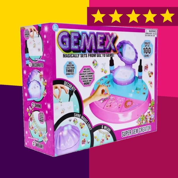 Набор для создания украшений Gemex Super Creator сиреневый 33 см ...