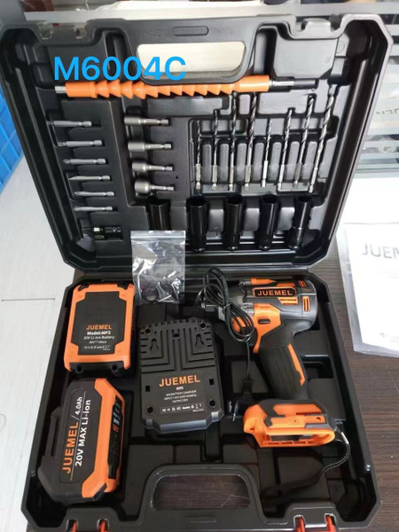 Гайковерт аккумуляторный бесщеточный JUEMEL M6004C - купить в интернет ...