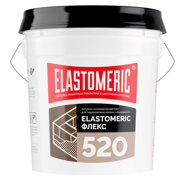 Мастика гидроизоляционная ELASTOMERIC SYSTEMS 17 кг - купить по низким ценам в интернет-магазине ...