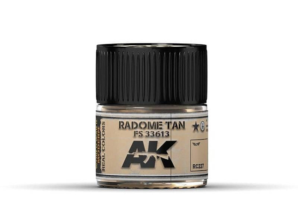 Акриловая лаковая краска AK Interactive Real Colors. Radome Tan FS ...
