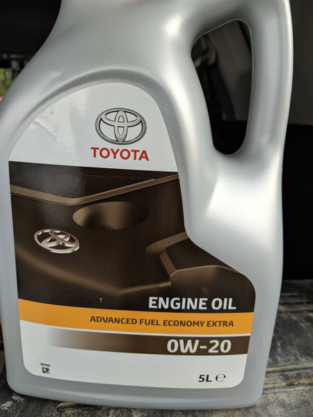 Масло моторное Toyota 0W-20 Синтетическое - купить в интернет-магазине ...
