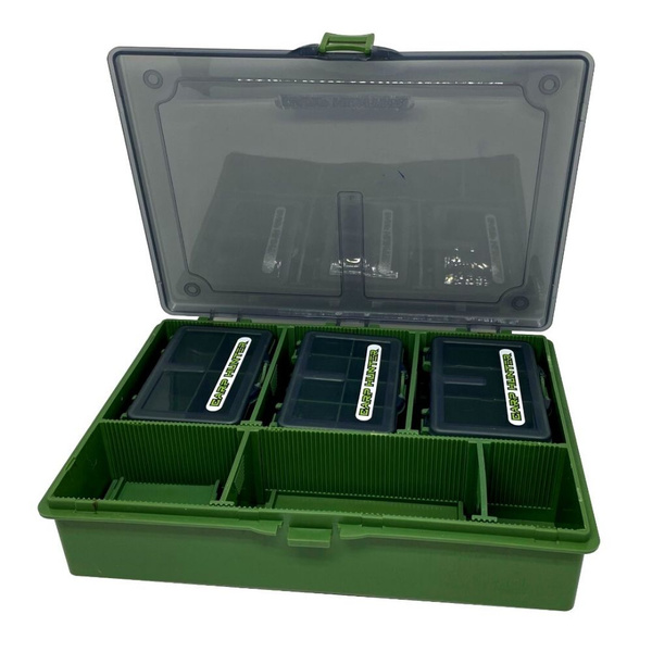 Коробка карповая Medium Tackle Box (+ 6 коробок) CarpHunter CH-111 купить c доставкой на OZON по ...
