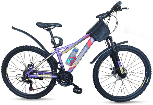Велосипед TRINX M258 26 2020 14.5 фиолетовый - купить по выгодной цене ...
