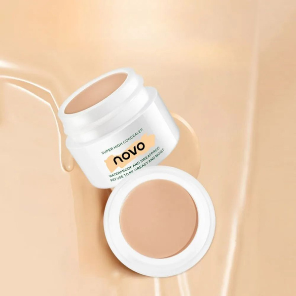 Тональный крем,NOVO, водонепроницаемость, защита от пота, постоянный увлажнение, сильное ...