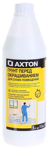 Грунтовка Axton Адгезионная купить по доступной цене в интернет ...