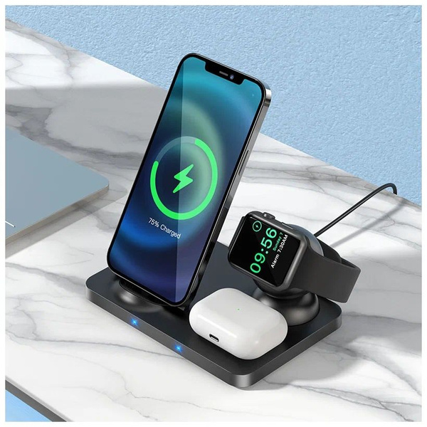 Беспроводное зарядное устройство Ultra-Charge 3-in-1 - купить по ...