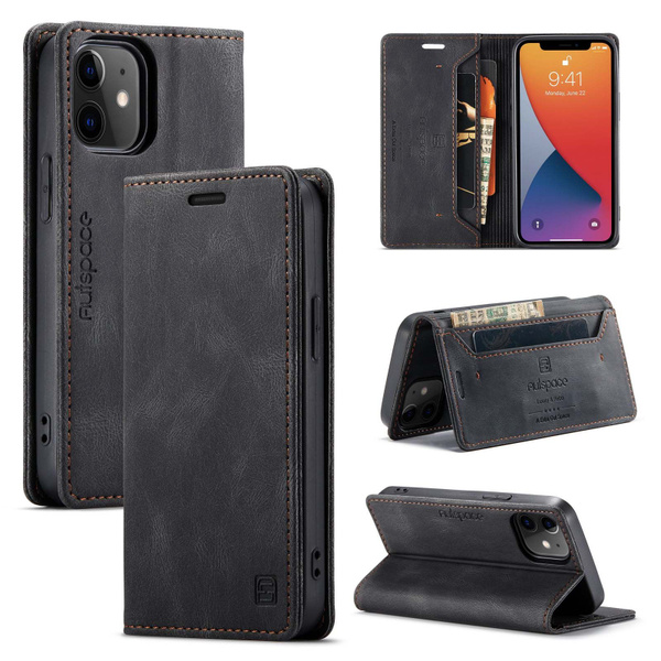Autspace Кожаный чехол для Apple iPhone 12 Mini (на айфон 12 мини ...