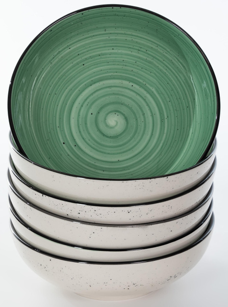 Набор тарелок Lux Farfor, Керамика, диаметр 20 см - купить по низким цене в интернет-магазине ...