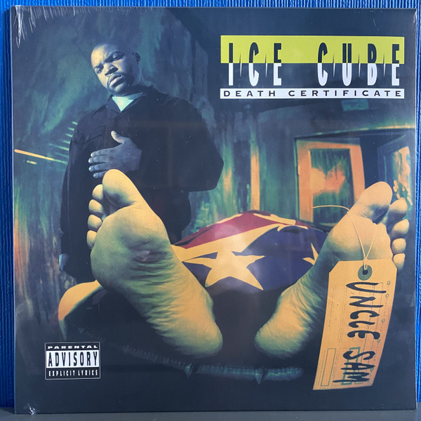 Ice Cube. Death Certificate 180 гр. LP Запечатанная виниловая пластинка ...