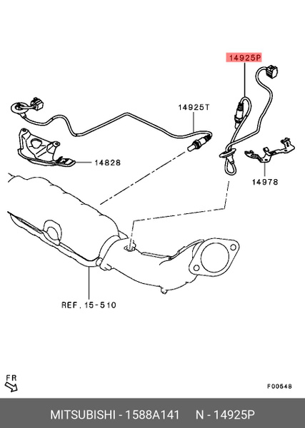 Датчик для автомобиля Mitsubishi купить по выгодной цене в интернет ...