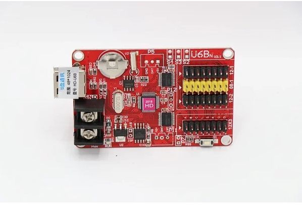 Контроллер для бегущих строк HD-U6B - купить по выгодной цене в интернет-магазине OZON (1551995464)