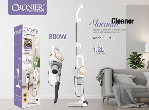 Пылесос CRONIER - купить с доставкой по выгодным ценам в интернет-магазине OZON (1552328670)