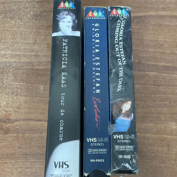 Набор из 3 Видеокассет VHS. Gloria Estefan. - купить с доставкой по выгодным ценам в интернет ...