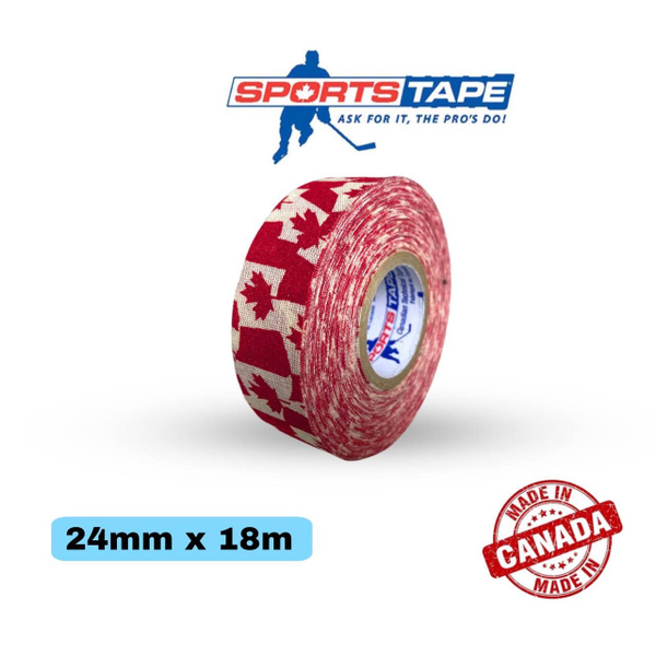 Хоккейная лента для клюшки Sports Tape 24мм*18м Canada купить по низкой ...