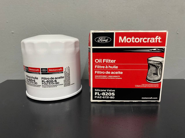 Характеристики Фильтр масляный FL820S MOTORCRAFT подробное описание ...