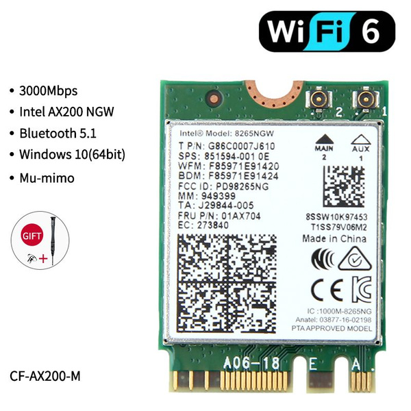 COMFAST Сетевая карта CF-AX200-M - купить с доставкой по выгодным ценам в интернет-магазине OZON ...