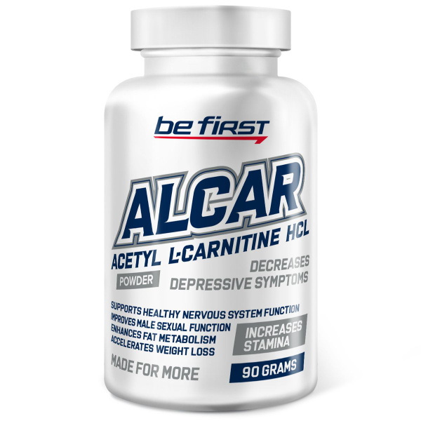 Be First ALCAR (Acetyl L-Carnitine) Powder 90 грамм - купить с ...