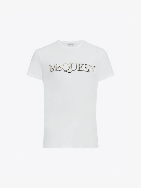Футболка Alexander McQueen, размер 48, цвет черный - купить по выгодной ...