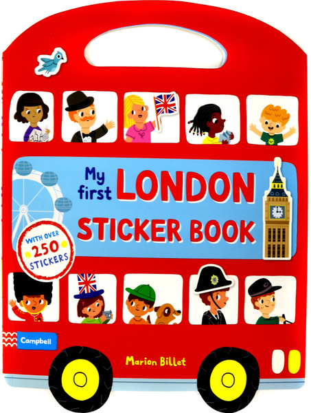 My First London Sticker Book / Книга на Английском - купить с доставкой ...