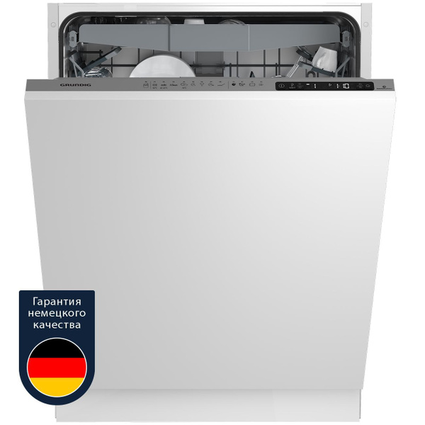 Встраиваемая посудомоечная машина Grundig GNVP4551, белый купить по ...