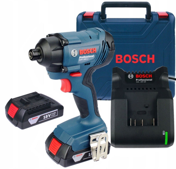 Аккумуляторный гайковерт Bosch GDR 180-LI, 18 В, 160 Нм, 2800 об/мин ...