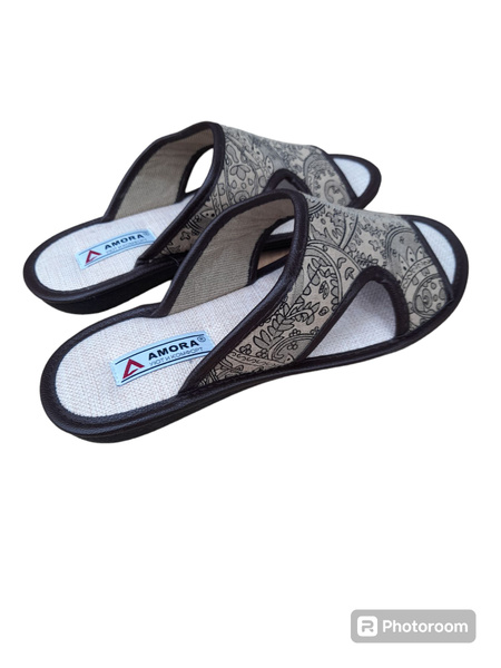 Тапочки AMORA - купить с доставкой по выгодным ценам в интернет-магазине OZON (1580742249)