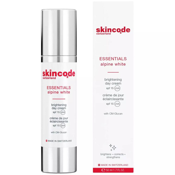 Skincode (Скинкод) Essentials Alpine White Осветляющий дневной крем ...