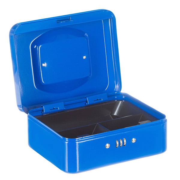 Ящик / сейф для денег SAFEBURG Keeper-20C Blue Gloss, металлический ...