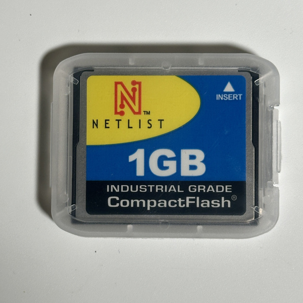 Карта памяти Compact Flash 1Gb Industrial для станка, ЧПУ, оборудования ...