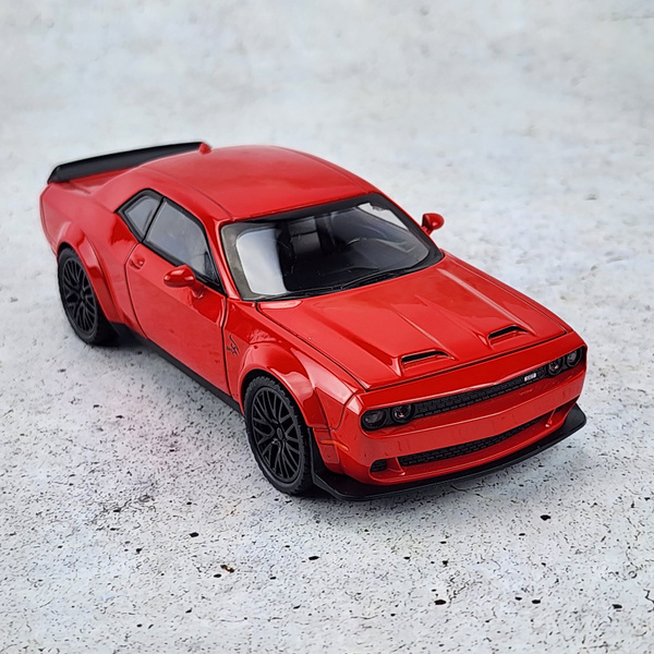 Машинка инерционная Dodge Challenger STR Demon металлическая модель 1: ...