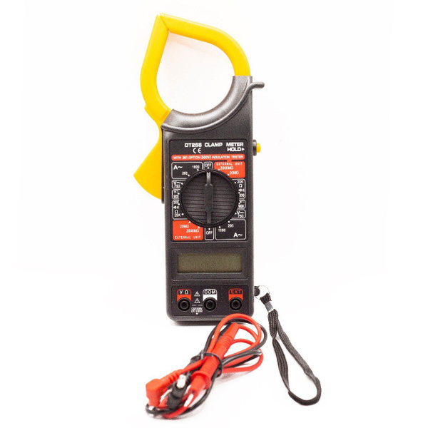 Клещи токоизмерительные (клемметр), цифровые DT266 купить по выгодной ...