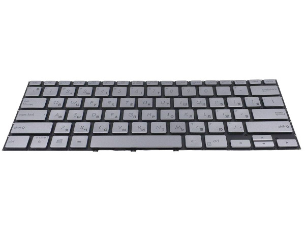 Клавиатура для Asus UM462D ноутбука серебр. с подсветкой купить на OZON ...
