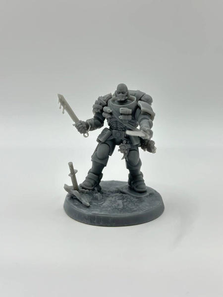 Миниатюра "Space Marines: Lieutenant with Combi-Weapon" Warhammer 40k ...
