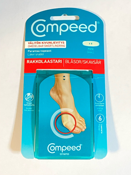 Пластырь "Compeed" от влажных мозолей на ногах, маленький размер, 6 шт, Финляндия - купить с ...