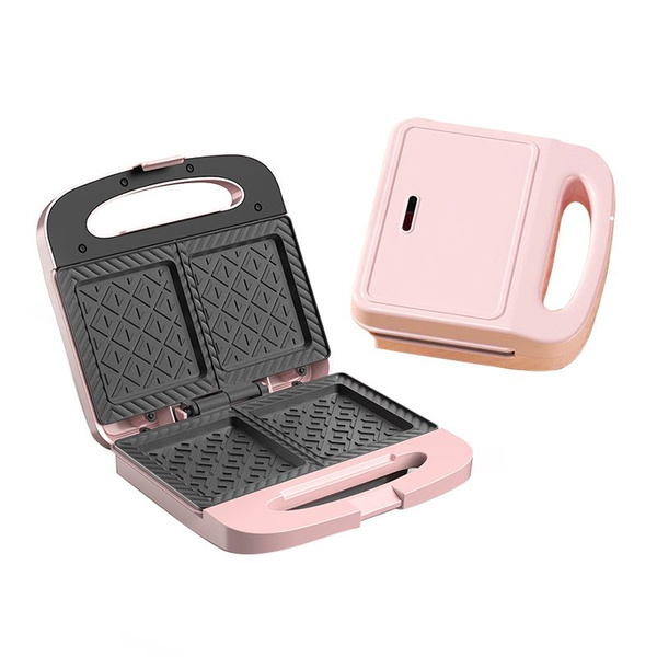 DMWD Бутербродница Ozon1-SMZJ-HM-YaBian-2Pan 700 Вт, розовый купить на ...