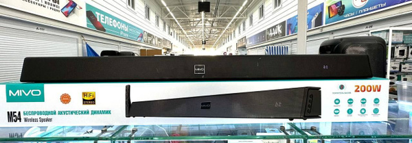 Беспроводная акустическая система Mivo M54 200W Bluetooth 5.0 саундбар ...