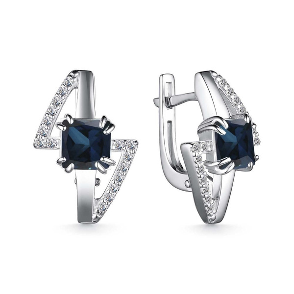 Серьги из серебра 02-4059/0НСЛ-00 - купить с доставкой по выгодным ...